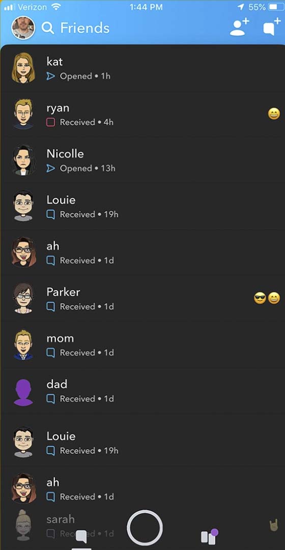 Hack another person on Snapchat and read the message history | AppMessenger